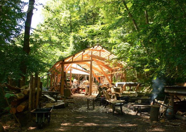Making chairs by hand – Mike Abbott's Living Wood