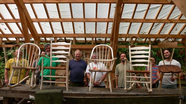 Making chairs by hand – Mike Abbott's Living Wood